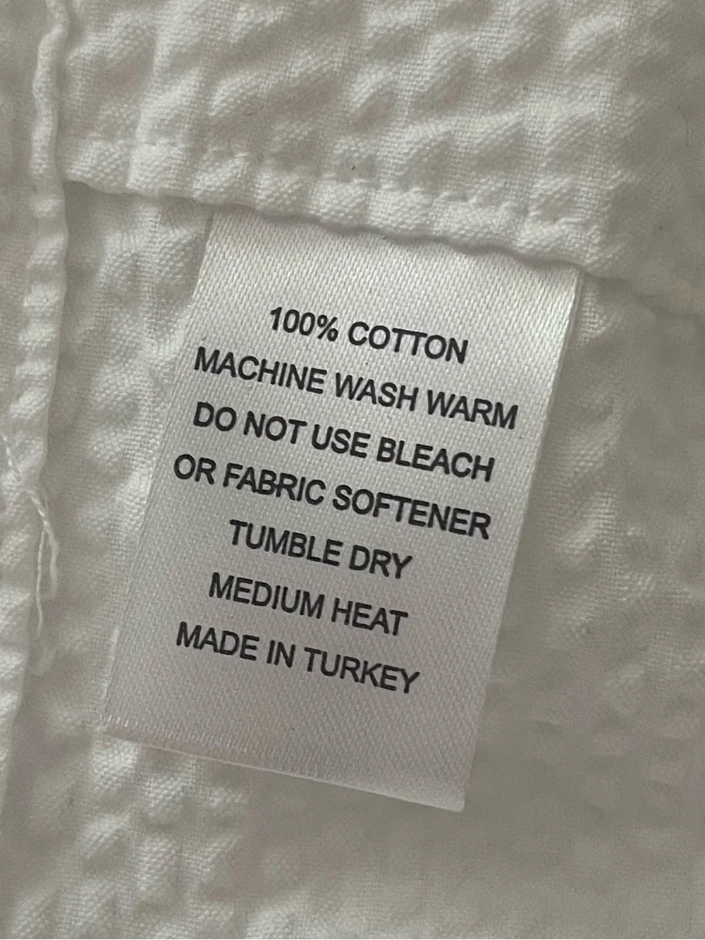 Matouk | Intimates & Sleepwear | Matouk White Seersucker Robe Ml 0 ...